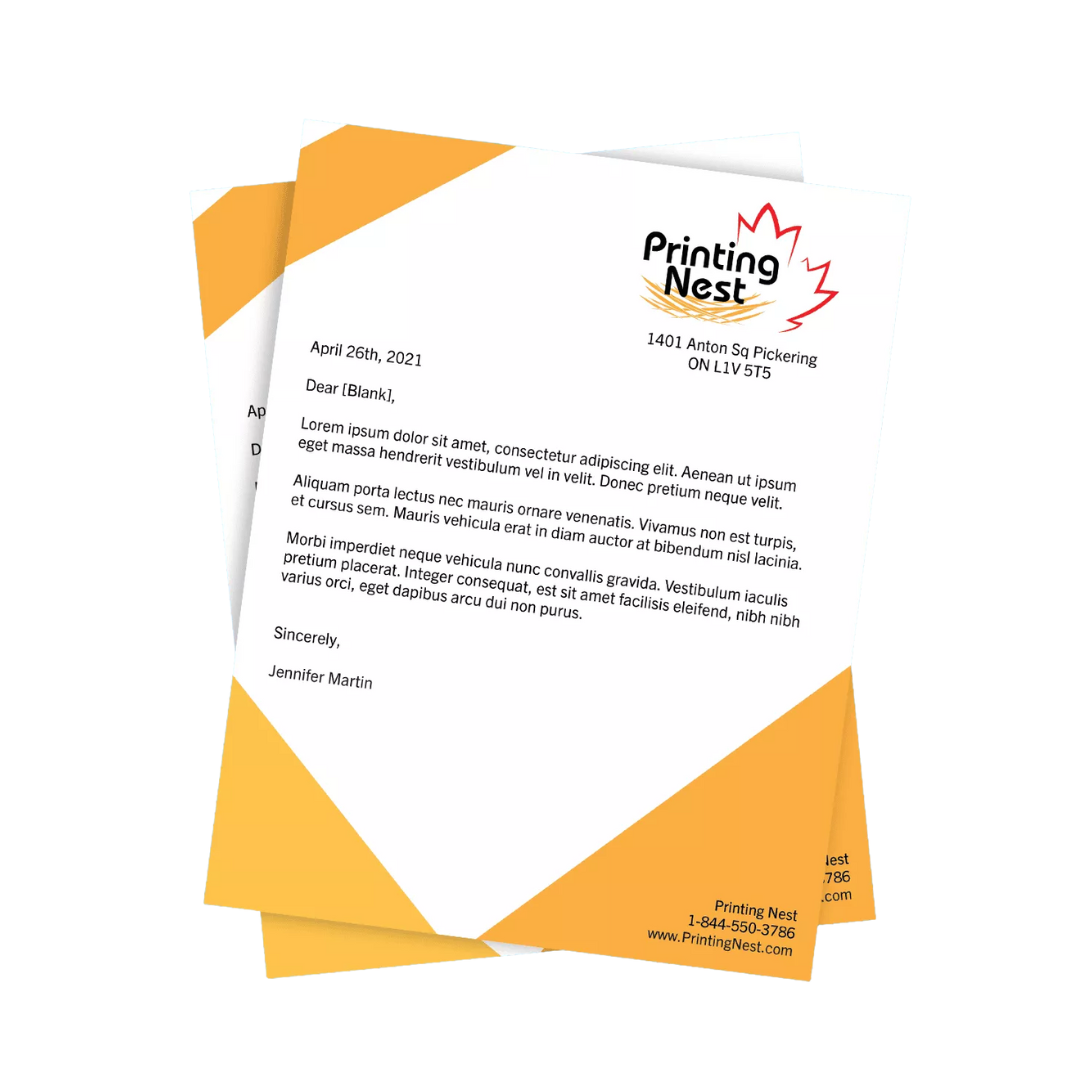 Letterheads Printing | High-Quality Office and Corporate Solutions